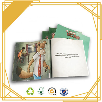 Children thick paper softcover story book printing | children book printing